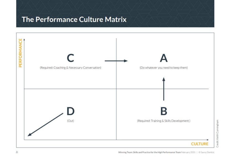 What is the Performance-Culture Matrix? | Savvy Dentist What is the Performance-Culture Matrix? | Savvy Dentist